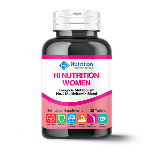 HI Nutrition Women – 30 Essential Vitamins & Minerals for Daily Vitali