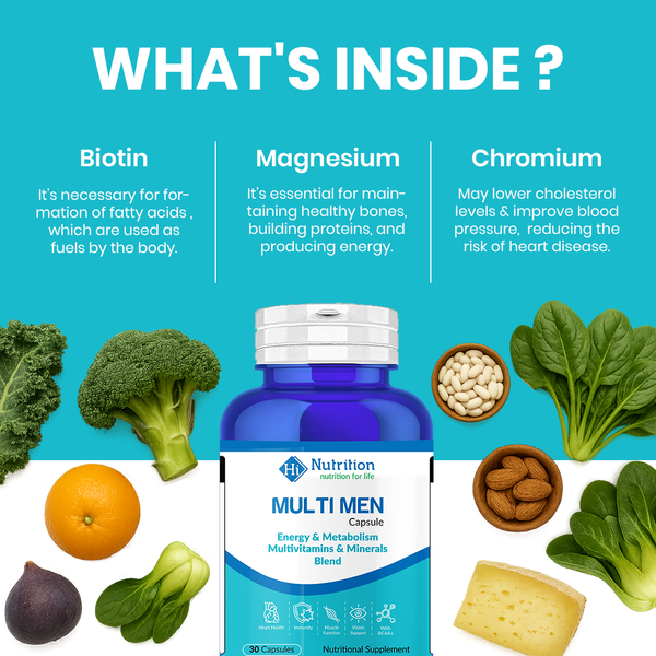 Multi Men - Ultimate Energy & Wellness Supplement